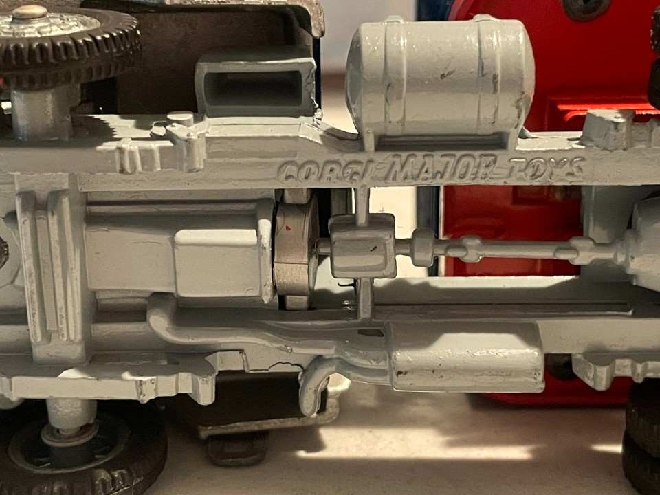 VINTAGE CORGI MAJOR TOYS FORD ARTICULATED TRAILER 1137 IN EXCELLENT ...