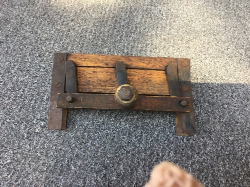 Rope Maker Vintage Cast Iron & Wood Hook Rope Maker | eBay