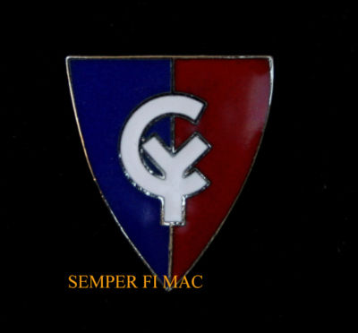 38TH INFANTRY DIVISION ID Cyclone HAT PIN INDIANA Stout Field US ARMY ...
