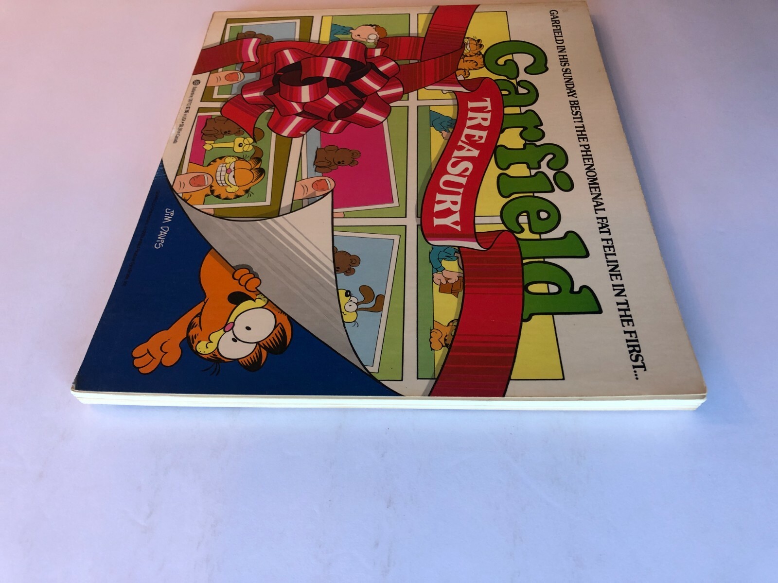 GARFIELD TREASURY Vintage Paperback 1982 Jim Davis | eBay