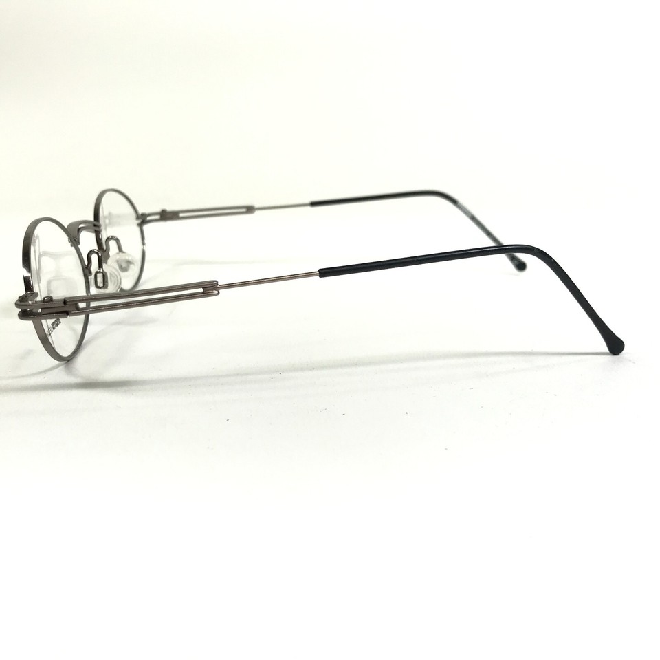 MOMO Design Eyeglasses Frames MV 06 302 Silver Round Full Rim 47-20-145 ...