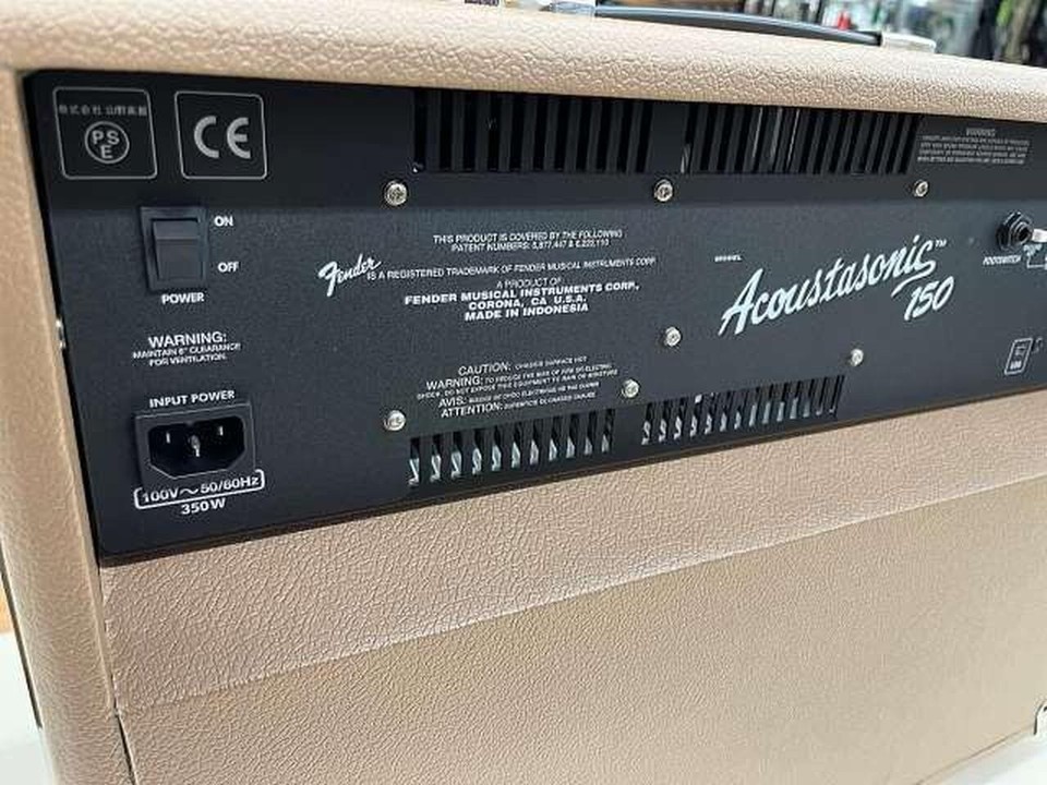 Fender Acoustasonic 150 2-Channel 150-Watt 2x8" Acoustic Guitar Amp ...