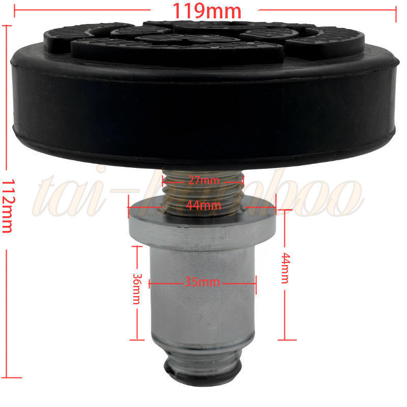 4PK 35mm Car Lift Rubber tray Heightening Feet Plus High Leg Pads Shaft ...