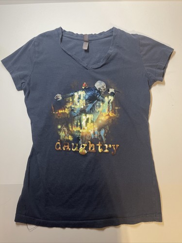daughtry baptized tour T-shirt concert band tee womens LARGE christian ...