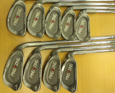 Ping Zing Stainless Red Dot Iron Set #2-9,W (9Clubs) /KT-M Steel Shaft ...