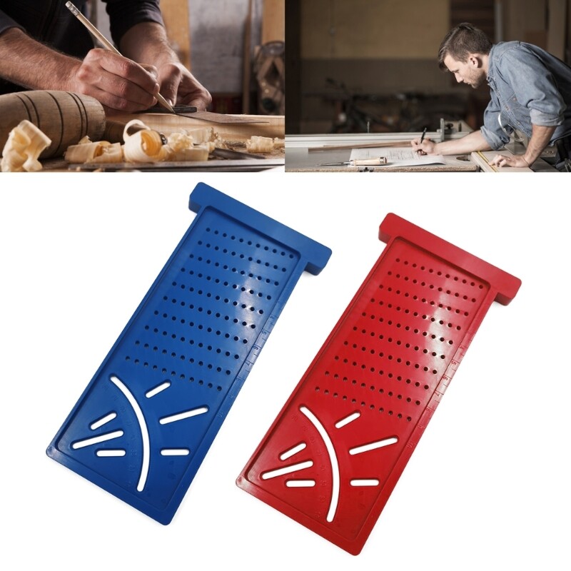 Portable Woodworking Tools Carpenter Angle Ruler Carpentry Scribe Mark ...