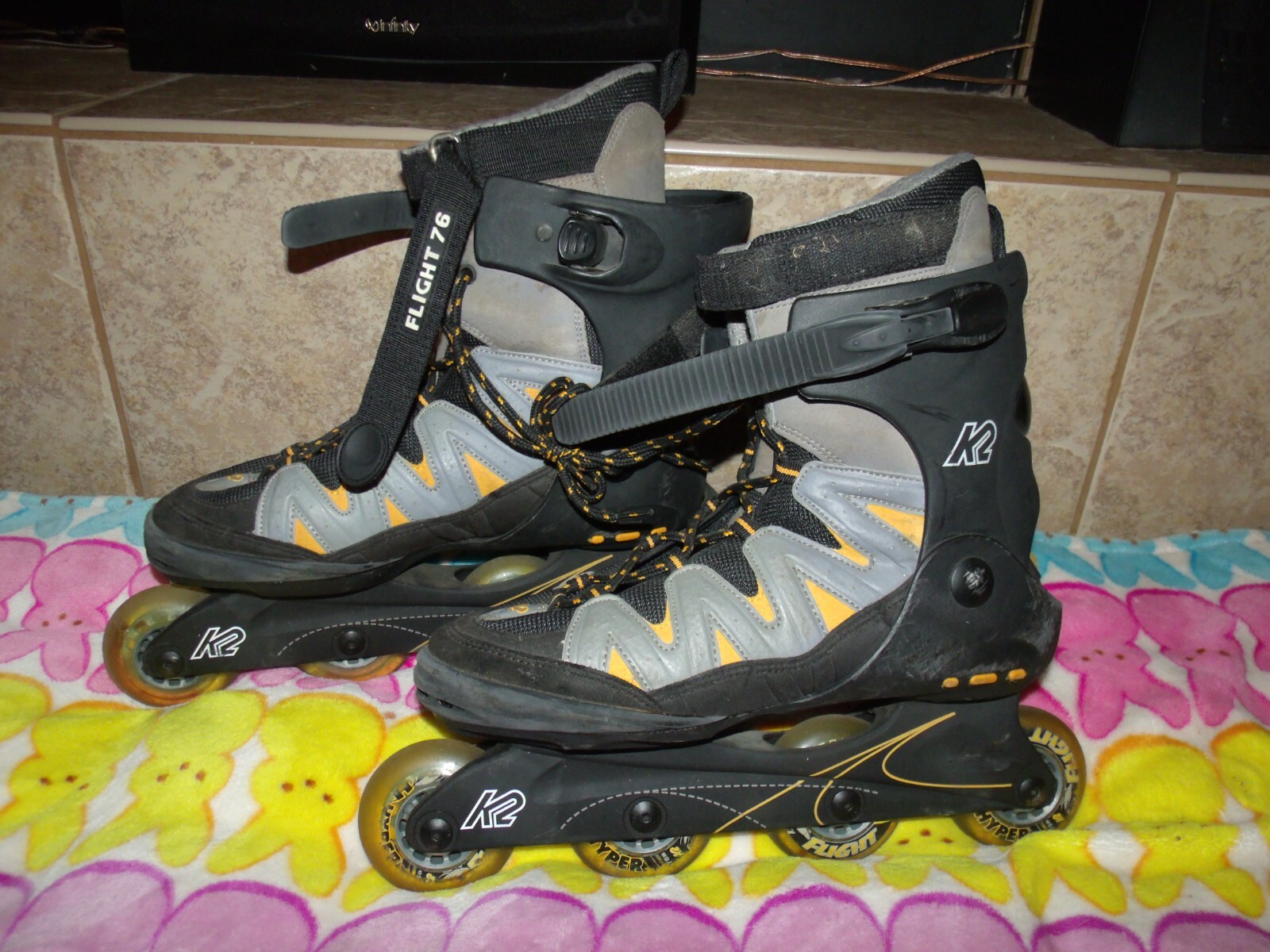 Men's K2 Flight 76-M Softboot Inline Skates SZ 11 | eBay