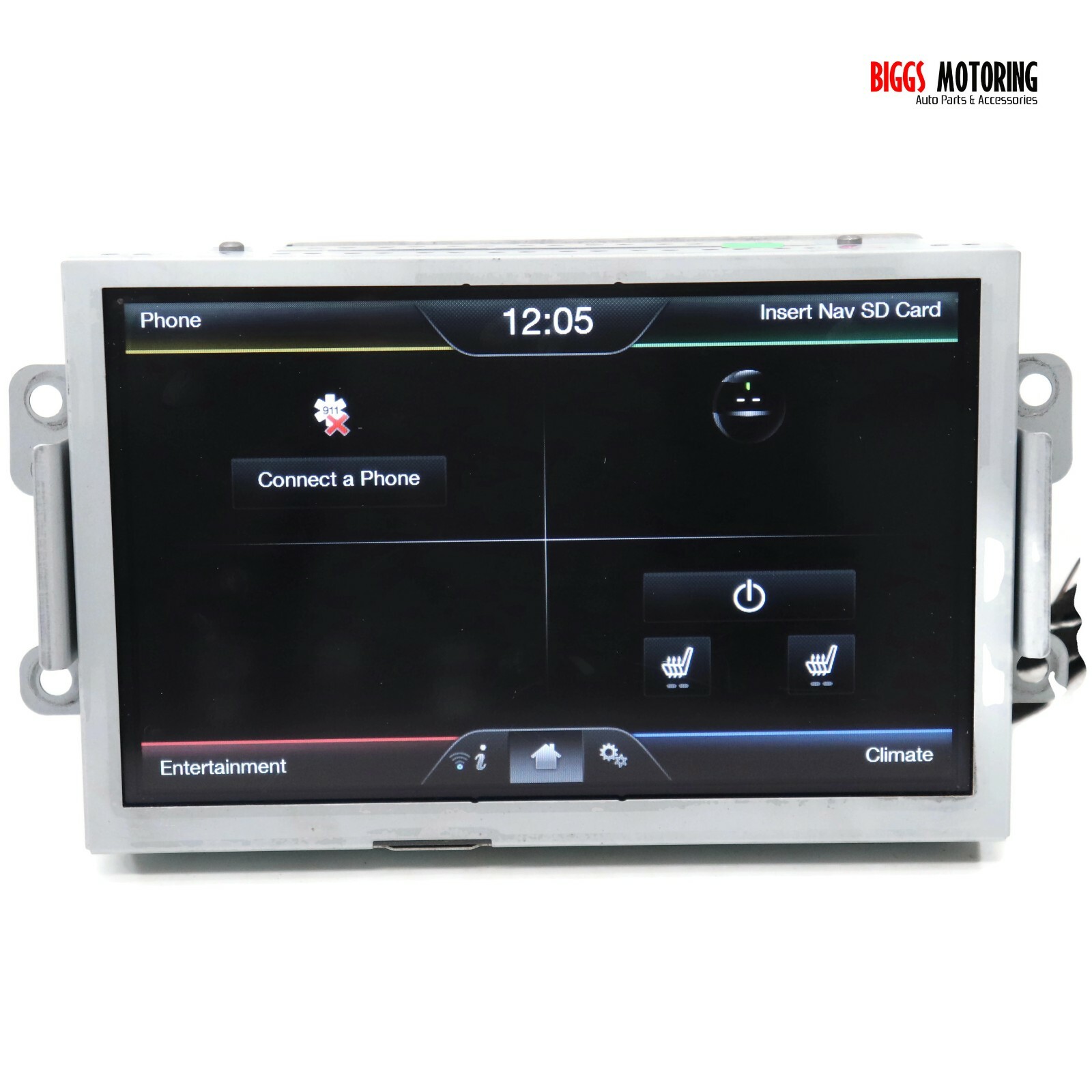 2011-2014 Ford Edge Radio Navigation Dash Display Screen BT4T-14F239-CR ...