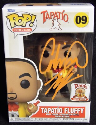 GABRIEL IGLESIAS FLUFFY SIGNED ENCASED FUNKO POP #02 PSA/DNA MINT 9 ...