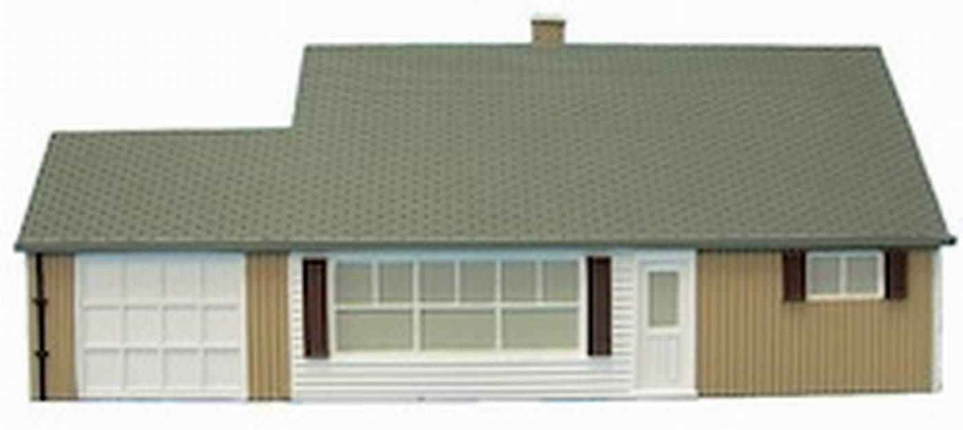 IMEX LEVITTOWN JUBILEE HOUSE HO SCALE RESIN BUILT-UP BUILDING | eBay