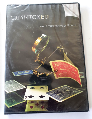 GIMMICKED by Andost - Gaff Card 2 Disc Set Magic Trick DVD