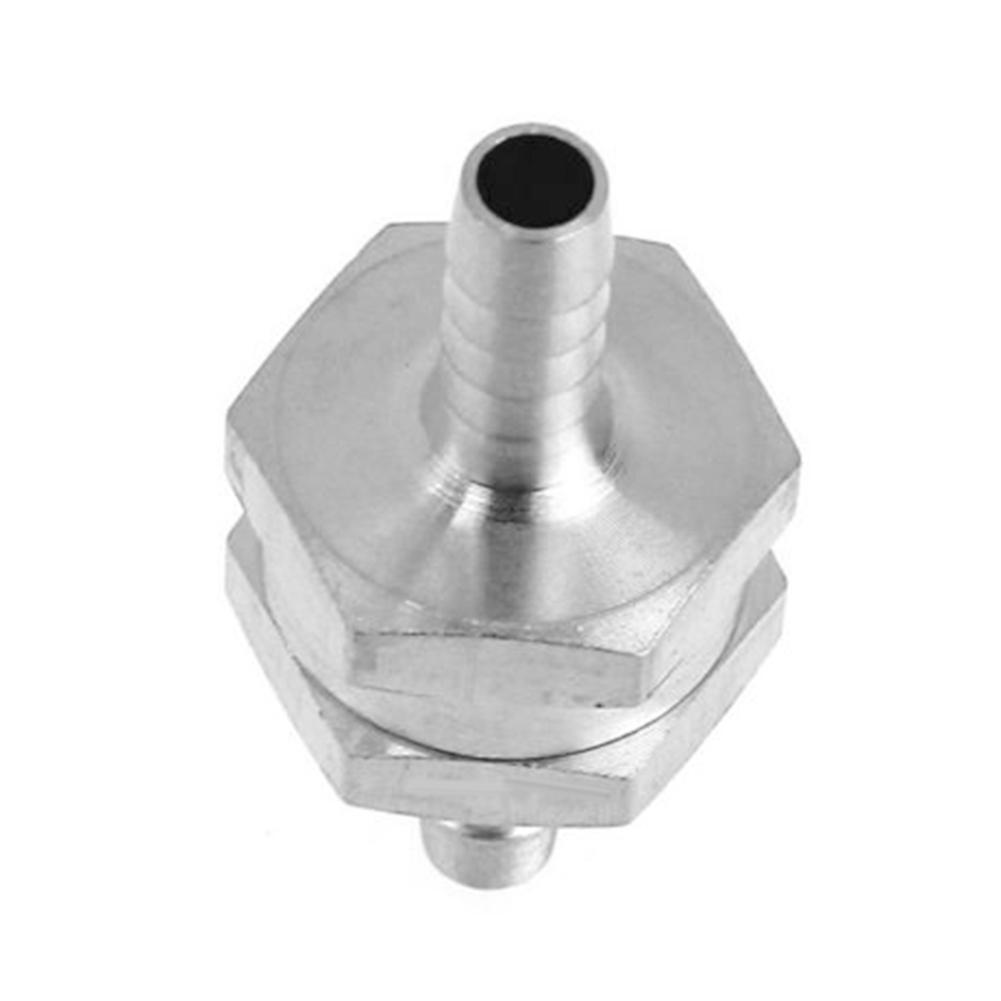 Aluminium Alloy Fuel Non Return Check Valve One Way Diesel for Car (6mm ...