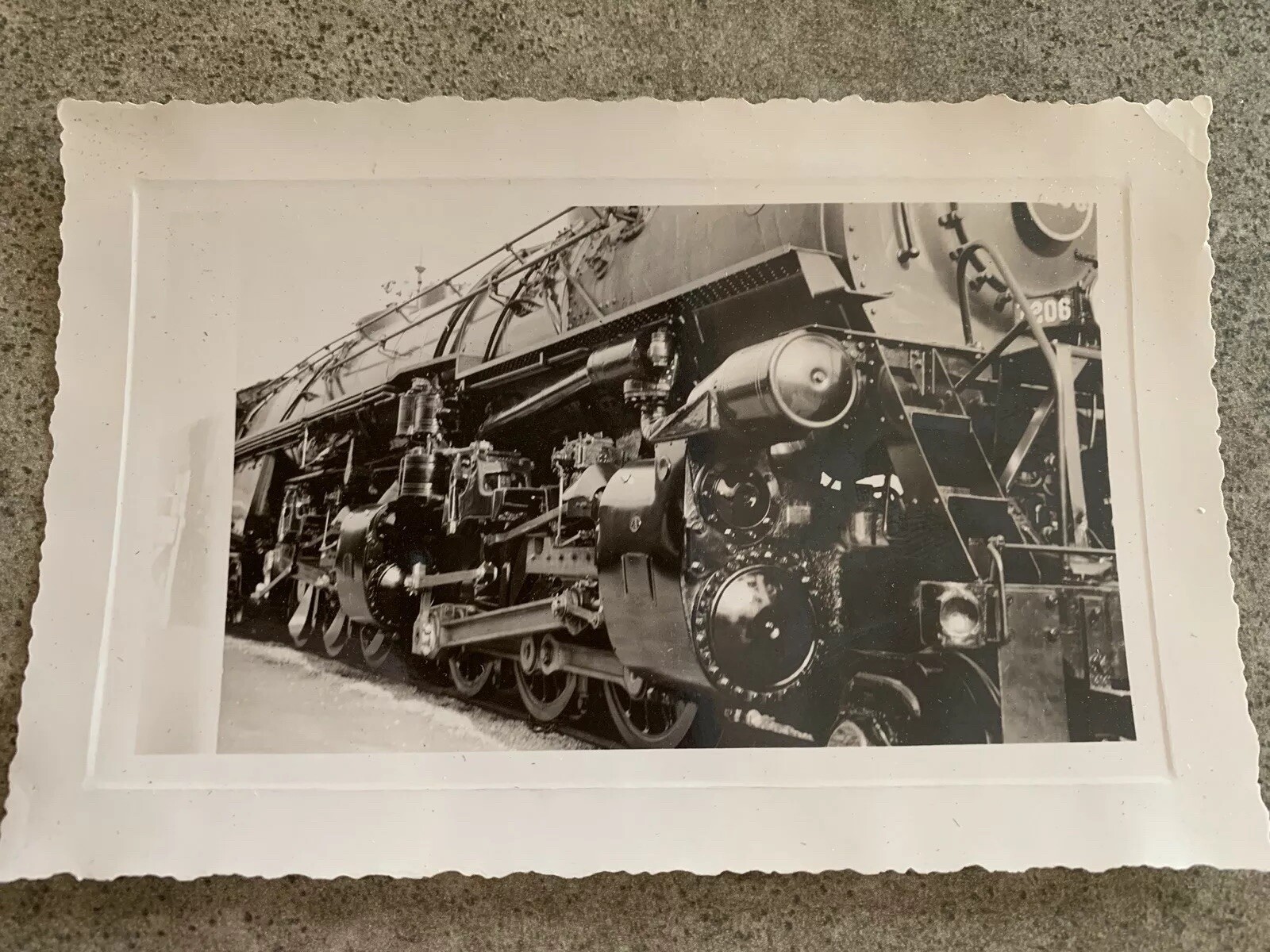 Vintage 1939 Photograph Norfolk & Western 2-6-6-4 1206 Engine at NY ...