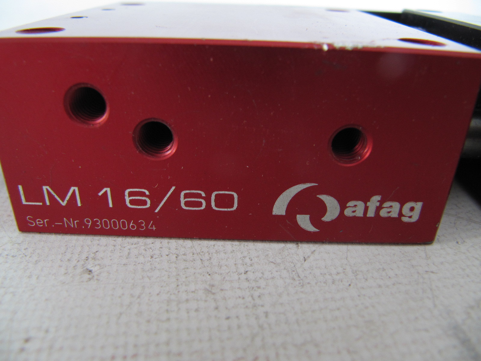 AFAG Pneumatic Linear Module LM16/60 001387 PD42354-0066-CH | eBay