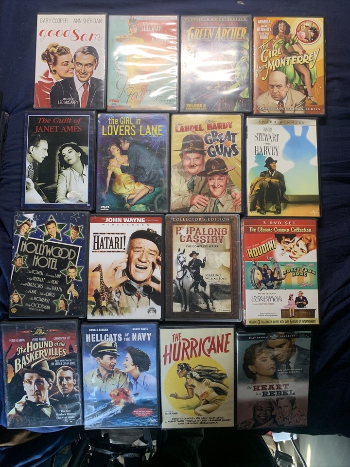 #10 Old Classic Movies DVD LOT PICK & CHOOSE $4 Flat Rate Combined ...