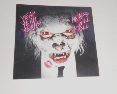 Yeah Yeah Yeahs Heads will Roll Sticker Promo (square) 4x4 It’s Blitz ...