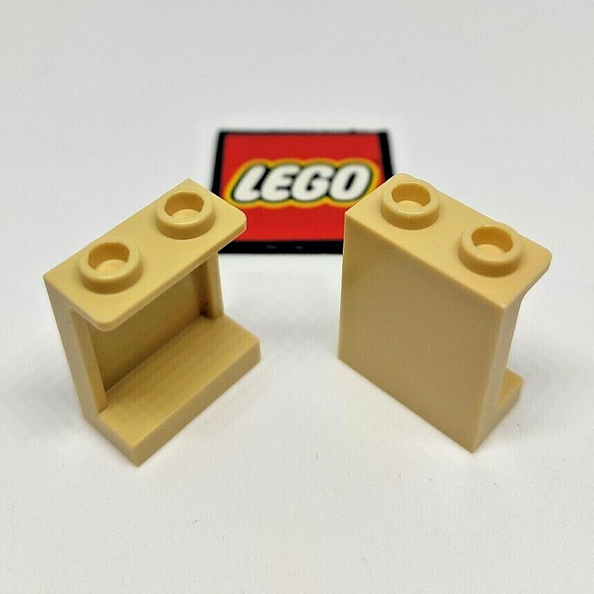 LEGO PANEL BRICKS 1x2x2 with side Support (Pack of 8) ID 87552, 94638 ...