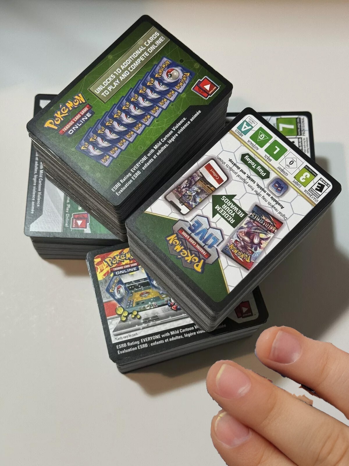 Pokemon TCG Online Code Cards - Lot 25 - UNUSED Bulk Codes - Digital ...