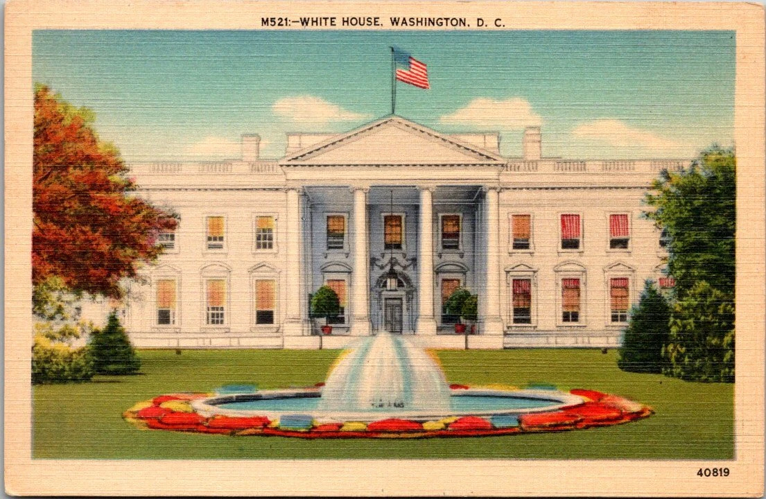 White House Front Steps