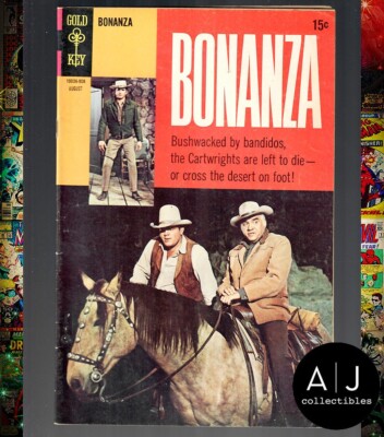 BONANZA #33 FN- 5.5 1969 Gold Key Silver Age TV Western | eBay