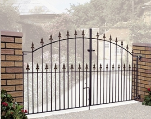 WROUGHT IRON METAL FENCING PANEL Roman 6ft (1830mm) | eBay UK