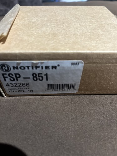 Notifier FSP-851 Photoelectric Smoke Detector for sale online | eBay