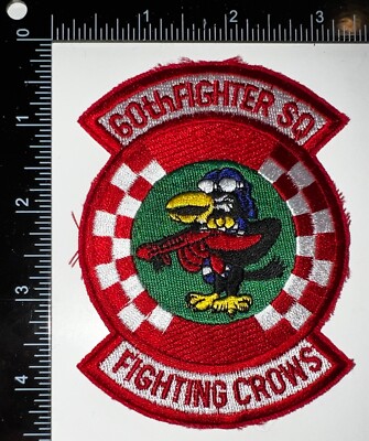 USAF 60th Fighter Squadron Fighting Crows Patch | eBay