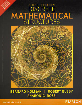 New: Discrete Mathematical Structures by Kolman 6th INTL ED | eBay