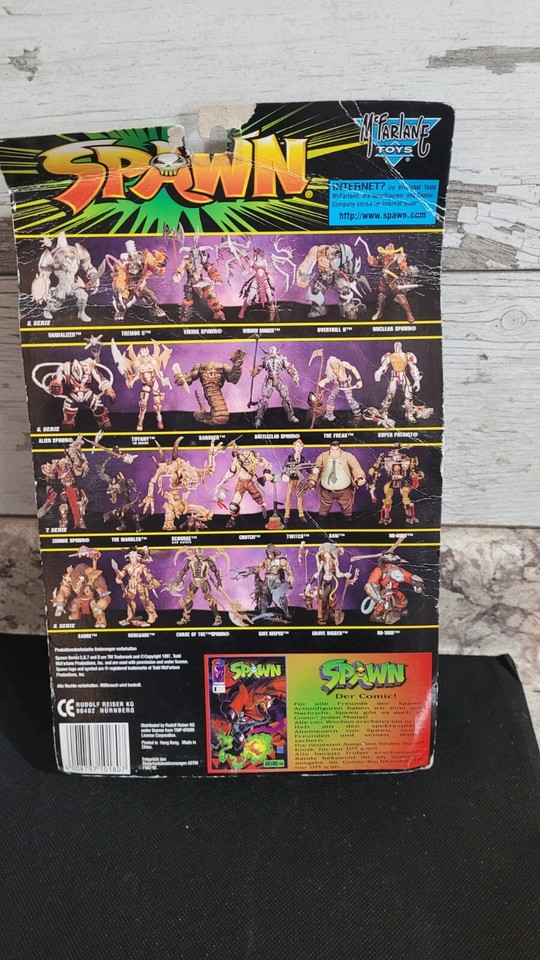 Todd McFarlane Spawn Ultra Action Figure "Zombie Spawn" NIB 1996 ...