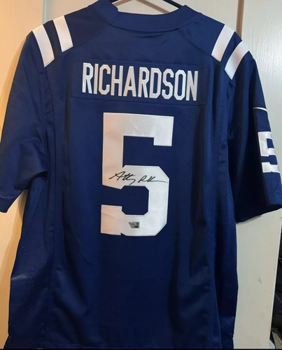 Anthony Richardson Indianapolis Colts Autographed Jersey Fanatics Nike ...