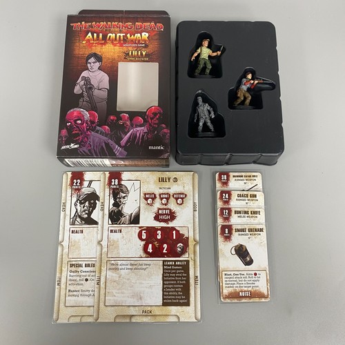 LILLY GAME BOOSTER THE WALKING DEAD ALL OUT WAR MINIATURES GAME ...