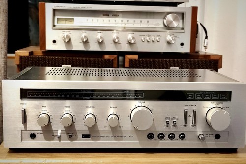 Sansui A-7 Vintage Hifi Stereo Integrated Amplifier With Phono Stage ...