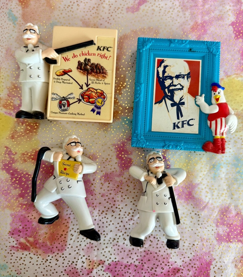 KFC Toys Expert Story Colonel Sanders ~ Vintage Items from my KFC ...
