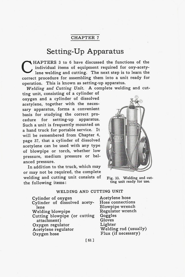 OXWELDER’S HANDBOOK - INSTRUCTION WELDING & CUTTING BY THE OXY-ACETYLENE PROCESS | eBay