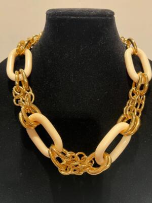 Juicy Couture Statement Chain Link Necklace 20 1/2" Excellent Used Condition | eBay