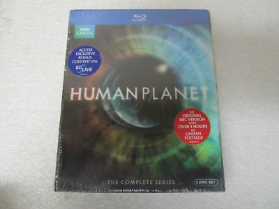 BBC Earth - Human Planet The Complete Series Blu-Ray 3 Disc Set - New ...