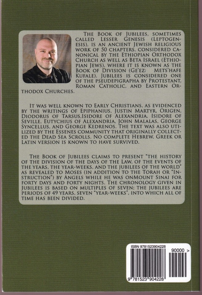 / The Book of Jubilees, the Little Genesis, by Tov Rose | eBay