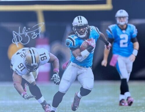 Carolina Panthers Deangelo Williams Signed 16x20 With PSA COA | eBay
