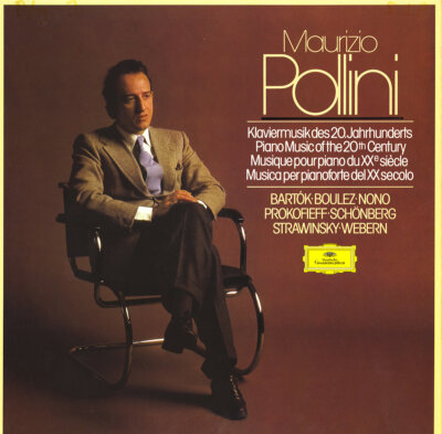 5LP Box POLLINI Piano BARTOK BOULEZ PROKOFIEV SCHONBERG STRAVINSKY DGG ...