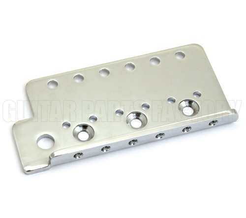 007-1016-0BP Fender Lefty Strat Left Handed Mexican Bridge Plate Chrome ...