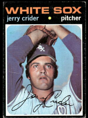 1971 Topps Jerry Crider #113 Chicago White Sox Baseball Card | eBay