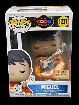 Funko Pop! Coco Miguel with Guitar GITD Box Lunch Exclusive w/Pop ...