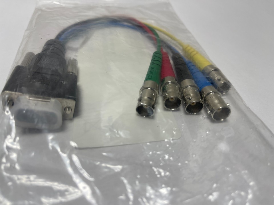 Extron SYN BNCF 15 Pin HD Male to 5 BNC Female Breakout Cable, 26-531 ...