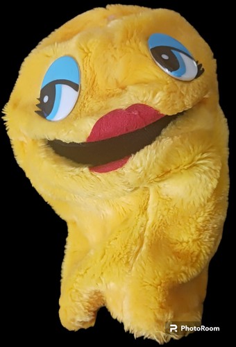 VINTAGE RARE 1982 Commonwealth Bally Midway Ms Pac-Man Plush Hand ...