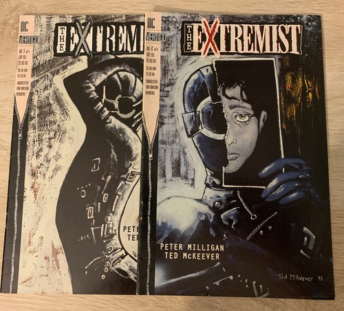 THE EXTREMIST COMIC BOOKS 1-2 BY DC VERTIGO 1993 Peter Milligan Ted ...