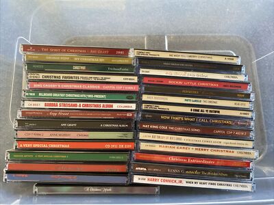 Music CD Lot (29 CDs) Christmas, No Duplicates, All Good Or Very Good ...