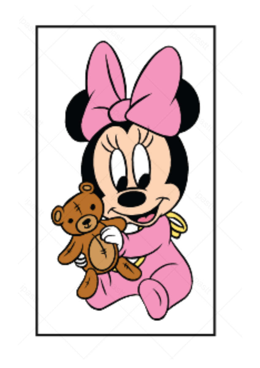 Baby Minnie Maus Blechkuchen Mini Maus Torte Einfach Von Ele Ele