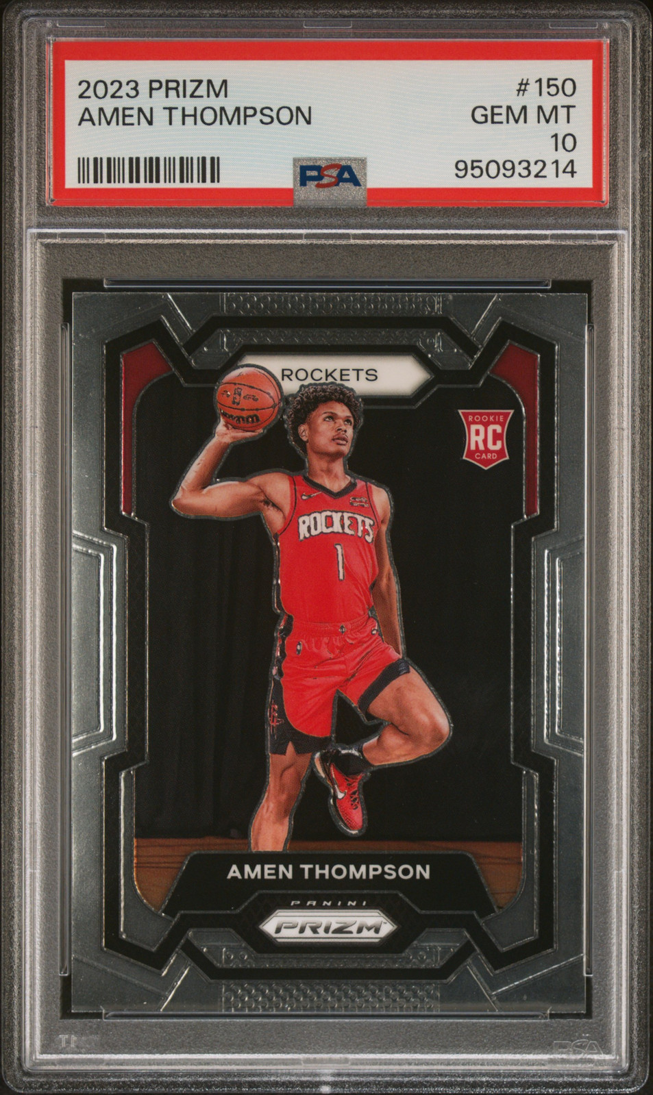 Amen Thompson 2023 Prizm #150 Base Price Guide - Sports Card Investor