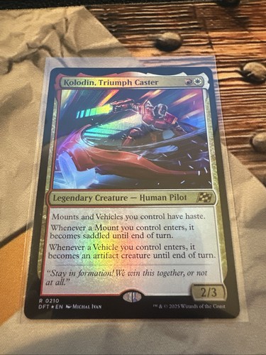 MTG Kolodin, Triumph Caster Aetherdrift Foil #0210 | eBay