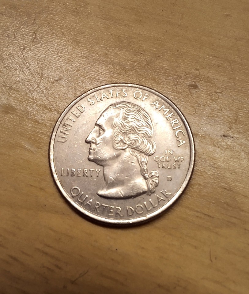 RARE 1787 1999 D Delaware *FIRST STATE QUARTER DOLLAR* Coin W/ Caesar ...